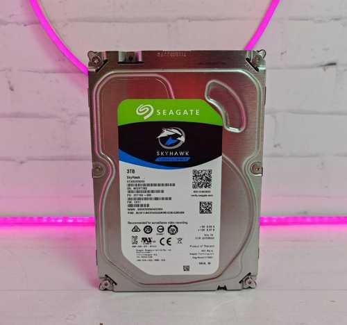 HDD 3.5 3TB Seagate SkyHawk ST3000VX009 (NEW)