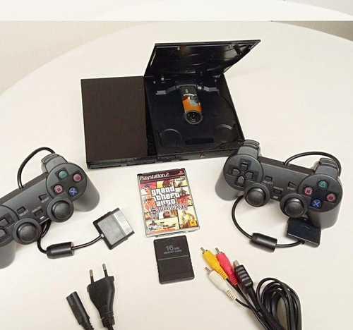 Sony PlayStation 2 ps2 c играми