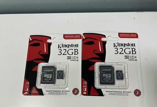 Новые Kingston Industrial microsdhc sdcit2/32GB
