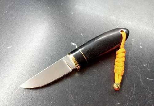 Шейный нож ручной работы из кованой стали Х12мф
