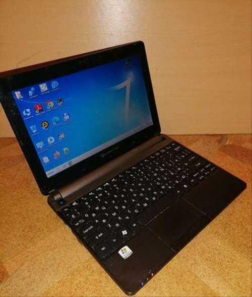 Нетбук Packard Bell/10"/4ядра/2Гб/250Гб/6час акб