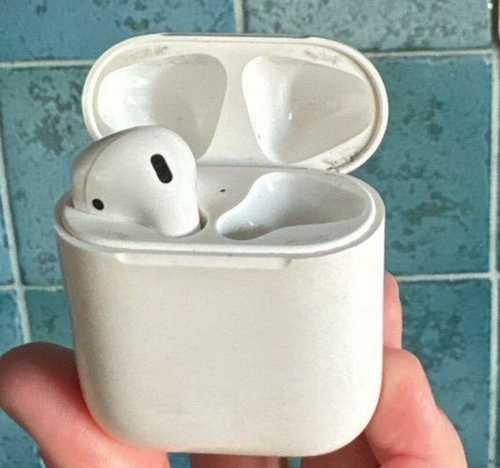 Беспроводные наушники apple airpods 2