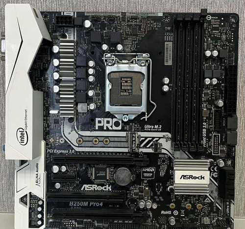 Материнская плата 1151 Asrock b250m pro4