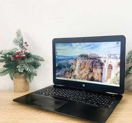 Игровой ноутбук HP Core i5/GTX 1050/SSD HDD