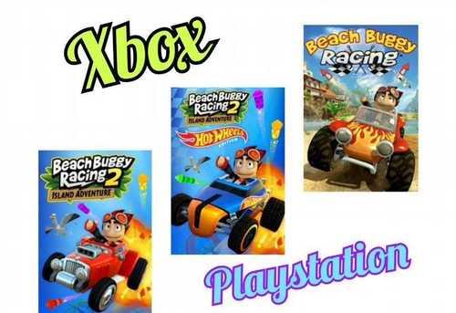 Beach buggy racing xbox/playstation игра
