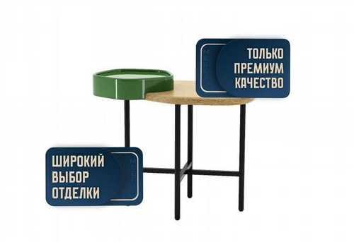 Дизайнерский Узкий столик с декоративным элементом