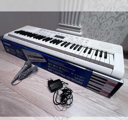 Синтезатор casio lk 247