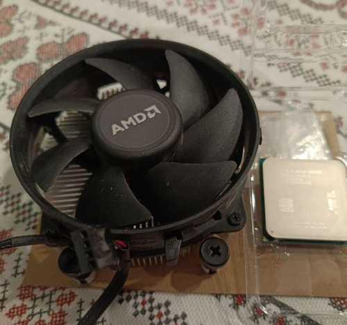 Amd Athlon 3000g (AM4) + кулер