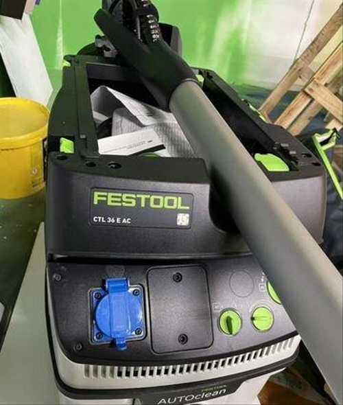 Festool Planex LHS-E225EQ и пылесос CTL 36 E AC