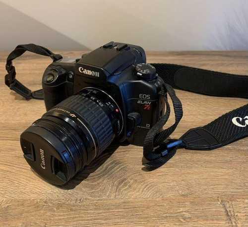 Плёночный зеркальный фотоаппарат Canon EOS Elan 7E