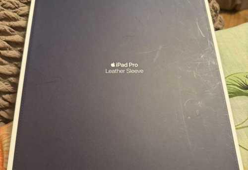 Чехол-футляр Apple Leather Sleeve для iPad Pro