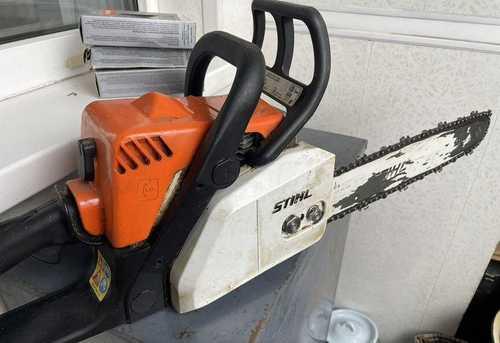 Бензопила stihl ms 180 + 4 цепи