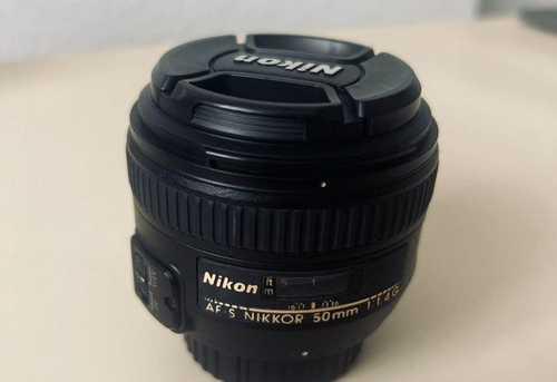 Объектив Nikon 50mm f 1.4g af s nikkor