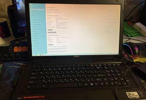 Игровой ноутбук msi GE70 2PL-414RU Apache