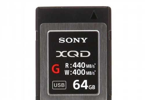 Карта памяти Sony XQD 64 гб