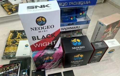 Snk neogeo mini огромный комплект