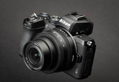 Фотоаппарат Nikon Z50 kit + отдельный объектив