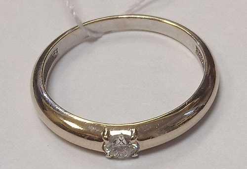 Золотое кольцо с бриллиантами (39800)