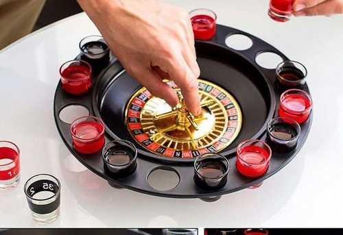 Рулетка с рюмками Drinking Roulette Set