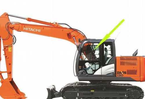 Hitachi Zaxis 180/280 стекло левое дверное верхнее