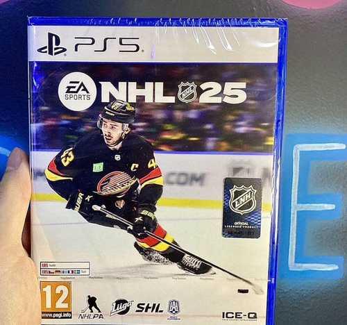 Диск ps5 NHL 25