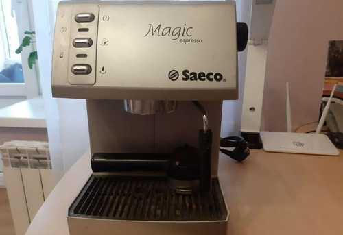 Кофеварка рожковая Saeco Magic espresso