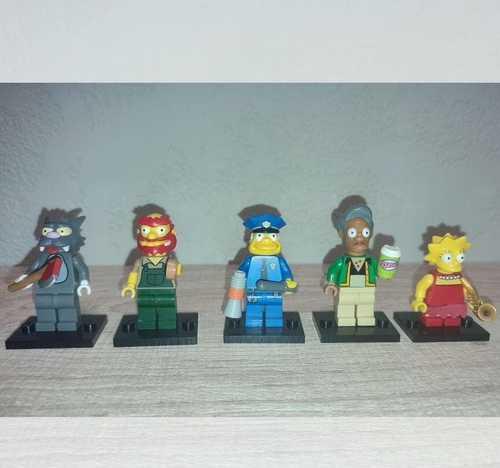 Lego minifigures "Simpsons"