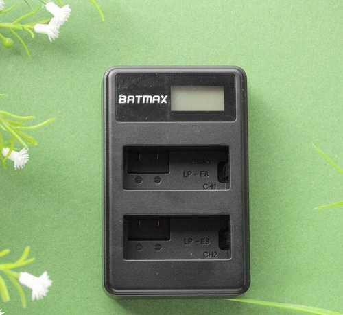 Зарядное устройство Batmax LP-E8 на 2 слота