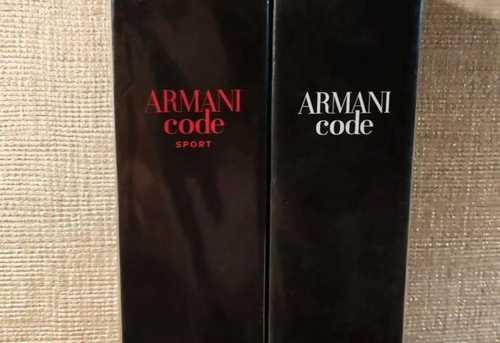 Giorgio Armani Code / sport парфюм туалетная вода