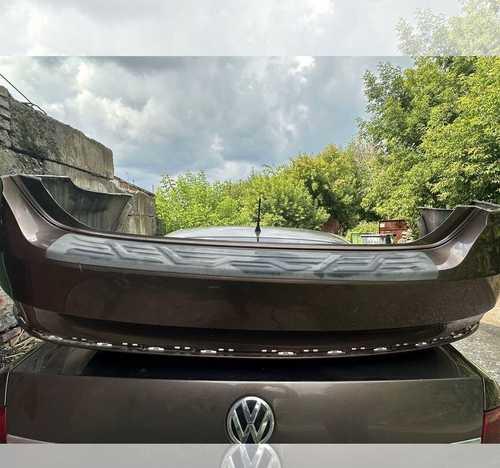 Задний бампер на volkswagen polo седан