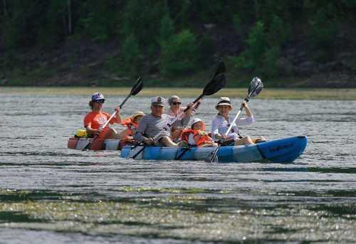 Прогулки на воде по Павловке и Красному Ключу