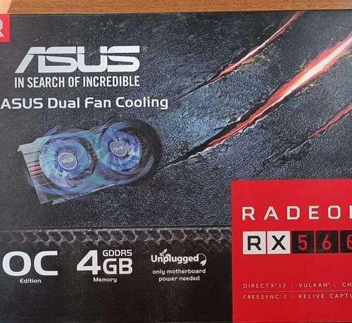 Видеокарта Asus RX560 4GB