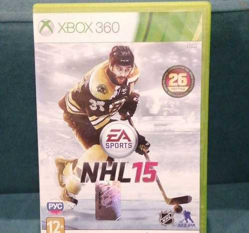 Игра NHL 15 на xbox 360 лицензия