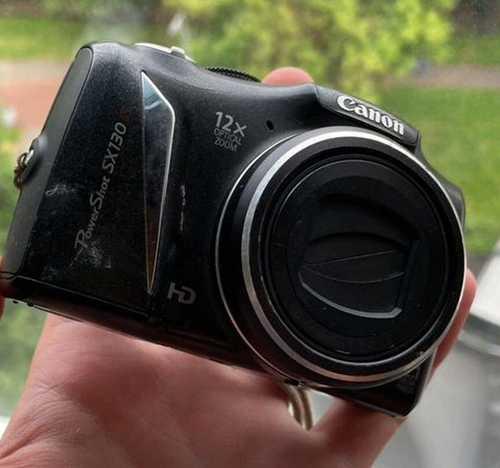 Компактный фотоаппарат canon powershot sx130 is