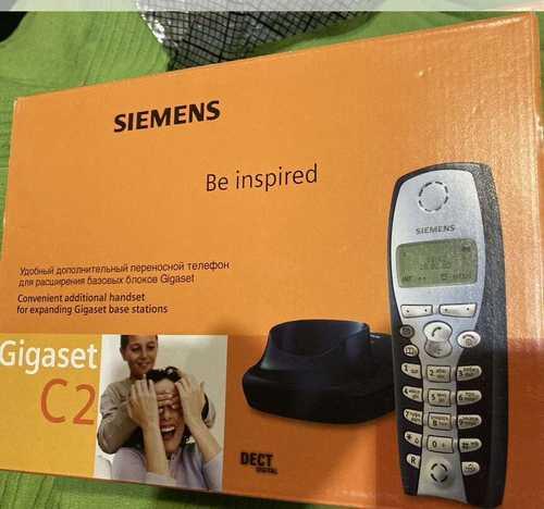 Радиотелефон dect Siemens Gigaset C2 новый