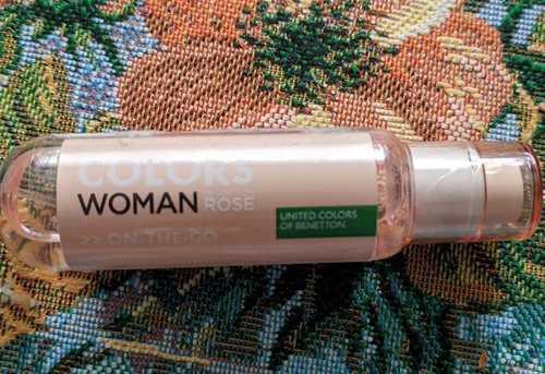 Туалетная вода Benetton Woman Rose, 30 мл