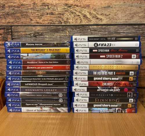 Диски Playstation 4 / PS4 / PS5 Лицензия