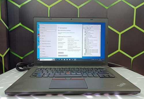 Ноутбук Lenovo T460 14FHD i5-6200 8Gb SSD 256