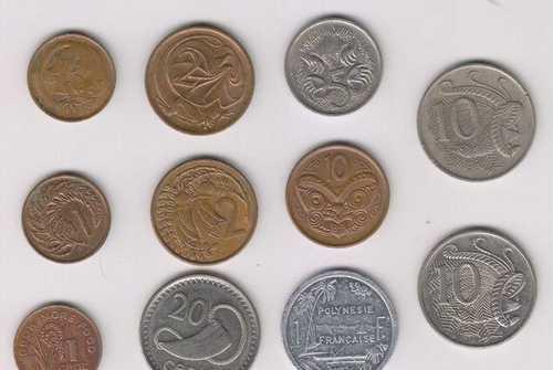 Монеты стран Австралии и Океании