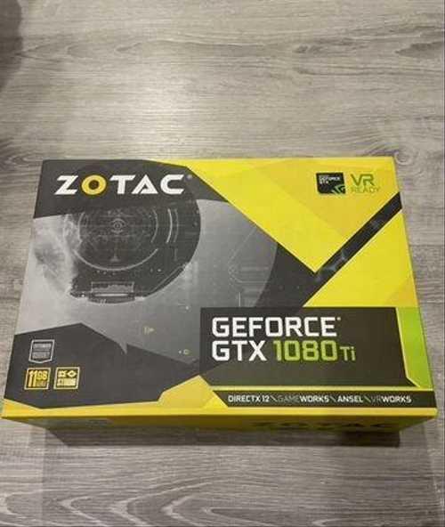 Видеокарта zotac gtx 1080ti