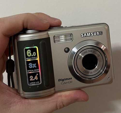 Фотоаппарат samsung digimax cyber 630