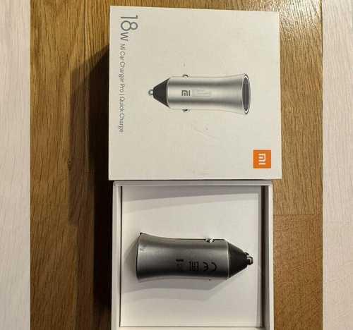 Автомобильный зарядник Xiaomi Car charger pro 18w
