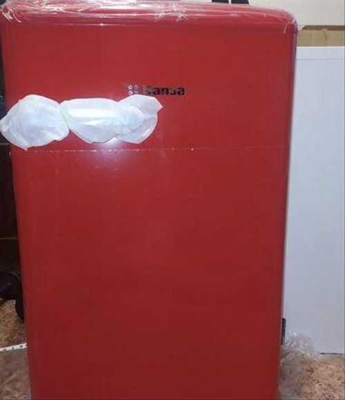 Холодильник Hansa FM1337.3RAA, красный
