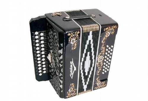Гармонь "Чайка 314" S5XL-A-black, 25х25-III-2, Шуй
