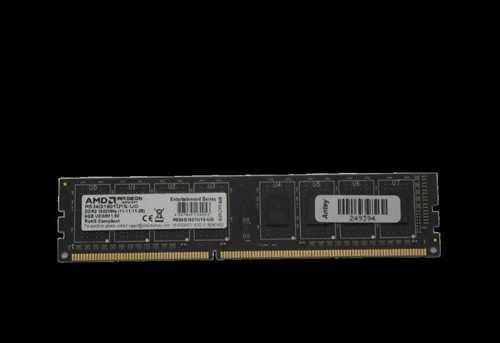 Модуль памяти dimm DDR3 4Gb 1600Mhz PC-12800 AMD