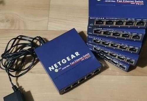 Коммутатор свич Netgear FS105 v2