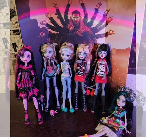 Куклы Монстер хай Monster High, ever after high