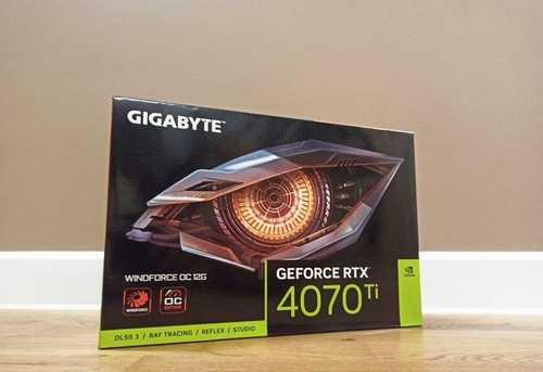 Видеокарта Gigabyte GeForce RTX 4070 Ti windforce