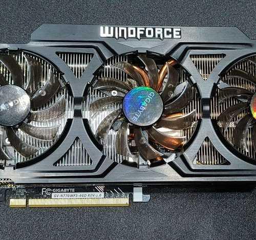 Видеокарта Geforce gtx 770 4gb