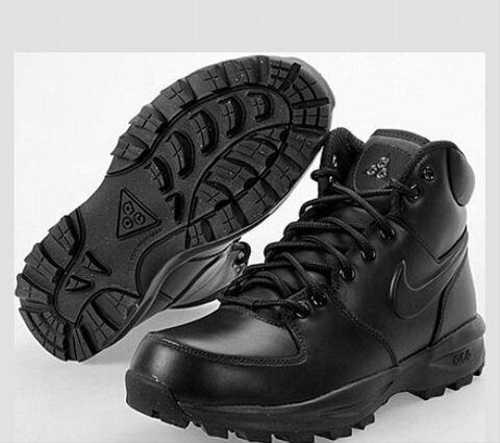 Кожаные ботинки nike manoa leather 454350 003
